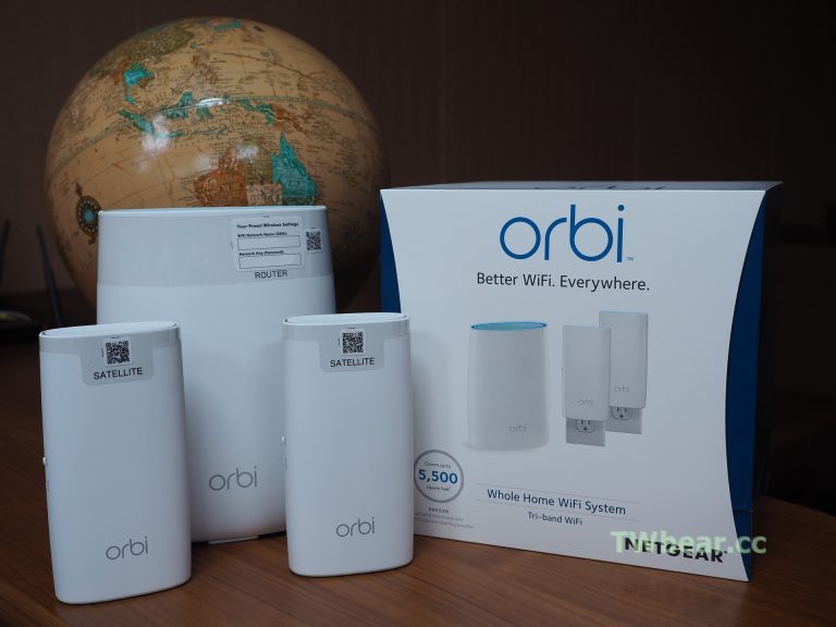 [熊愛4C]WiFi訊號涵蓋面積更大、使用更彈性、設定更容易-Netgear Orbi RBK52W開箱測試！(COSTCO) - 台灣熊部落格