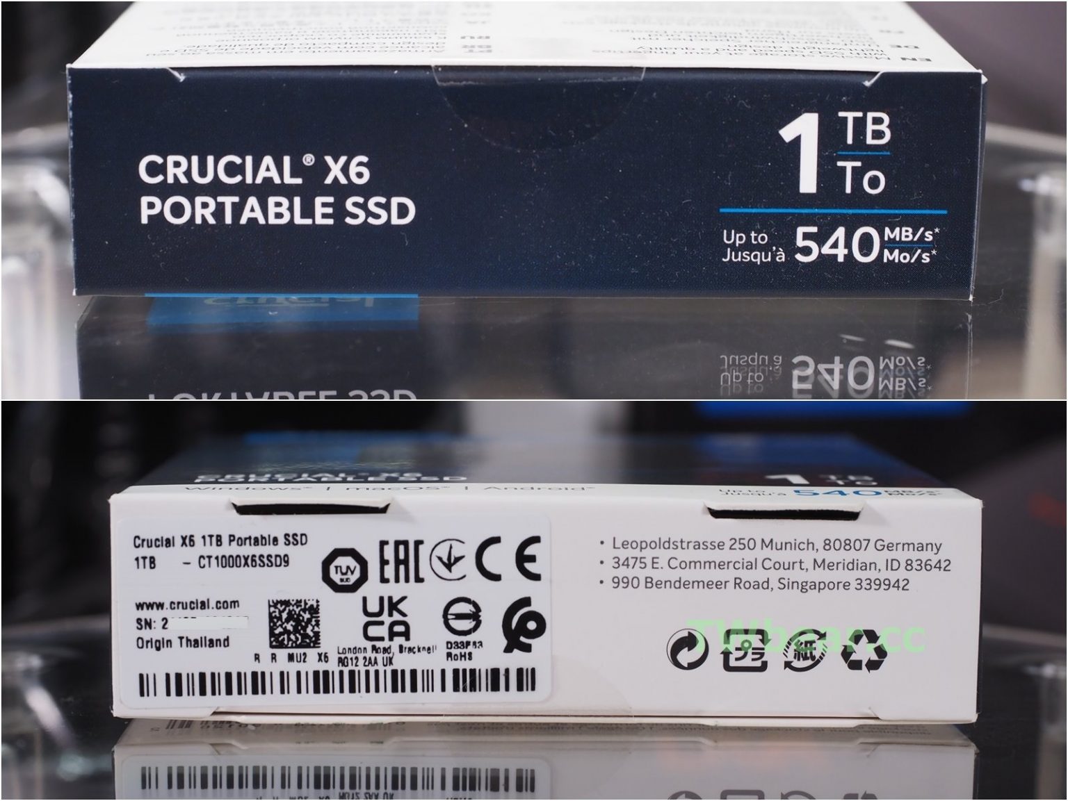 [3C評測-行動儲存裝置]美光科技旗下Crucial X6 SSD-1TB行動硬碟(CT1000X6SSD9)開箱實測→高效能、優外型、跨平台 ...