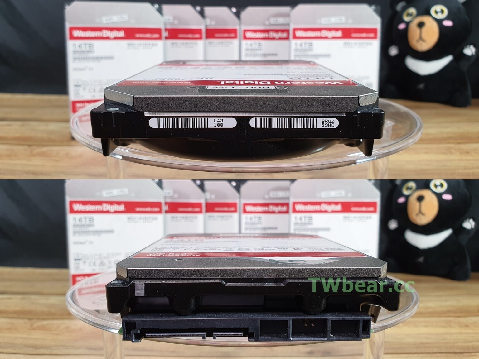 [3C評測-網路儲存與硬碟]具話題性WD 14TB紅標硬碟WD140EFFX開箱實測(跨WD RED / WD RED PLUS系列產品 ...