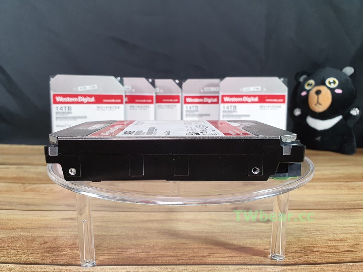 [3C評測-網路儲存與硬碟]具話題性WD 14TB紅標硬碟WD140EFFX開箱實測(跨WD RED / WD RED PLUS系列產品 ...