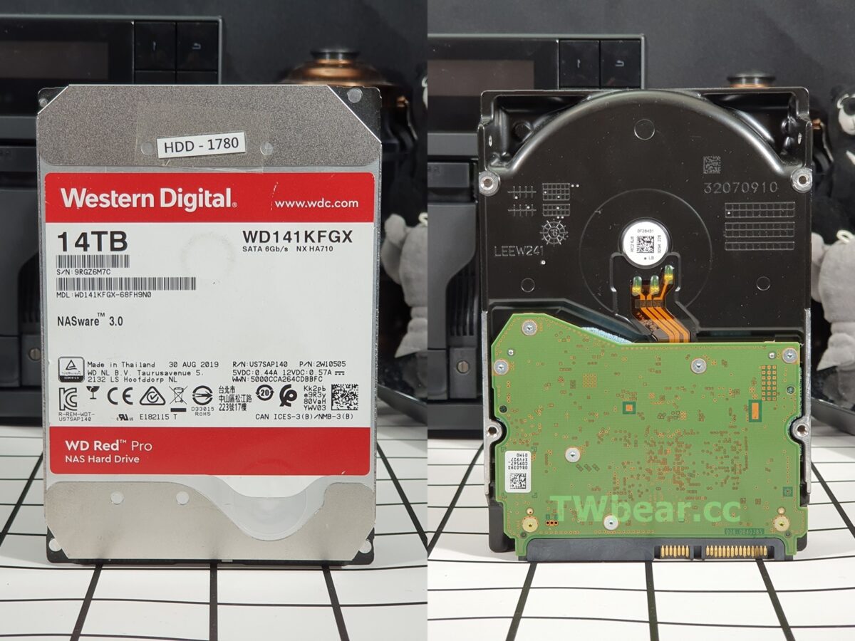 [3C評測-網路儲存與硬碟]傳統機械碟式硬碟再逢春、效能提升達企業級硬碟水準的WD RED PRO 14TB紅標硬碟WD141KFGX開箱實測 ...